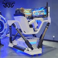 China 42-Inch Triple Ultra VR Racing Leather Seats 3 Screen Racing Machine For Sale for sale