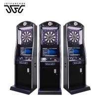 China Unique Animations Promotional Electronic Dart Board Machine Customizable Dart Arcade with Themed Visuals for sale