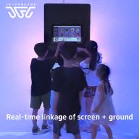 China Children's Mobile Interactive Floor Projector With Real-time Data Display Sports Floor Projection System for sale