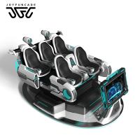 China 9D VR Cinema Simulator for 5 Players with Dapeng E3-C Headset for sale