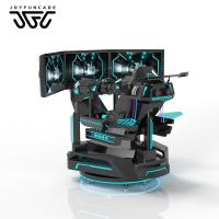 China VR Racing Simulator with Triple 40-inch Screens 360° Motion for sale