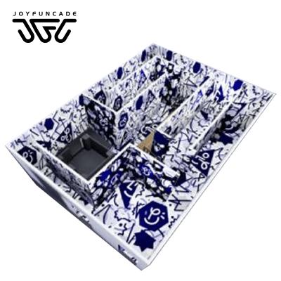 China Commercial VR Arena Multiplayer Shooter Game 4 Players 74m² for sale