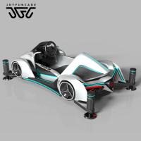 China Real Steering Wheel Throttle VR Racing Car Simulator Arcade Game Machine for Indoor/Outdoor  Shopping Mall for sale