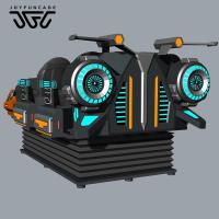 China 6-Player Battleship 9D VR Cinema Amusement Equipment Multiplayer VR Spaceship for Theme Parks for sale