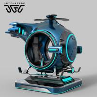 China Customizable for Commercial Use VR Flight Simulator Helicopter-Shaped VR Arcade Game Suitable for Children for sale