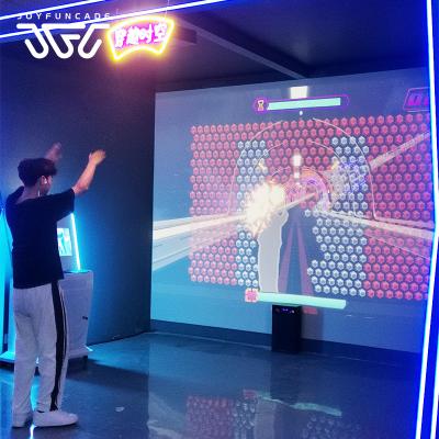 China Motion Sensor Projector Game 2 Player VR Sports Arcade Machine for sale