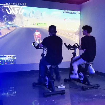 China AR Sports Bike Projection Game - 1 Player or Multiplayer Mode for sale