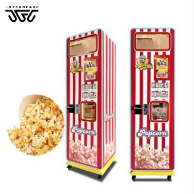 China 220V Coin Bill Operated Popcorn Vending Machine 50x44x166cm for sale