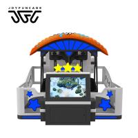 China 2 Player 9D Immersive VR Skydiving Simulator with 800mm Vertical Drop for Amusement Parks for sale