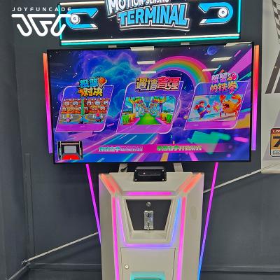 China Coin Operated Body Motion Rush Arcade Sport Machine for Sale Cutting Fruits Game Machine for sale