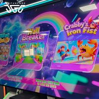 China Coin Operated Body Motion Rush Arcade Sport Machine for Sale Cutting Fruits Game Machine for sale