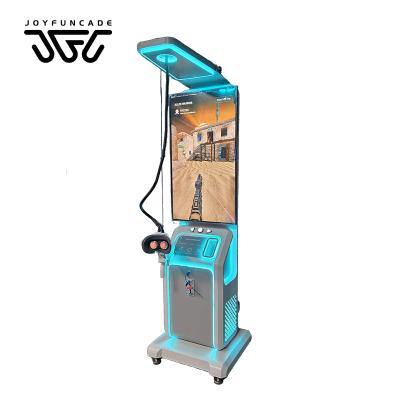 China Brand New VR Shooting Simulator Arcade Machine with PICO NEO3 VR Headset and 43-inch HD Display in Compact Design for sale