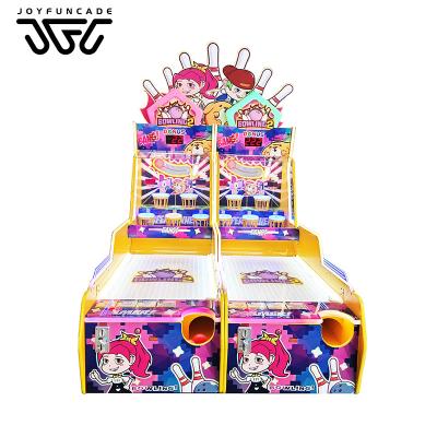 China Bowling Dunk Arcade Game Machine with Linkable Battle Mode Adjustable Revenue Ratio and Kid-Friendly Design for Amusement Centers for sale