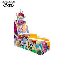 China Bowling Dunk Arcade Game Machine with Linkable Battle Mode Adjustable Revenue Ratio and Kid-Friendly Design for Amusement Centers for sale