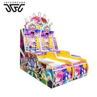 China Bowling Dunk Arcade Game Machine with Linkable Battle Mode Adjustable Revenue Ratio and Kid-Friendly Design for Amusement Centers for sale