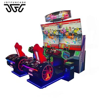 China CrazySpeed 8-Player Linked Motion Racing Simulator Arcade Machine Immersive Dynamic Racing Simulator with 4D Motion for sale
