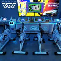 China 4-Player Bicycle Racing Simulator Machine Commercial Coin-Operated Interactive Sports Arcade Bicycle Racing Arcade Machine Immersive Fitness Cycling Simulator for Sports Parks for sale