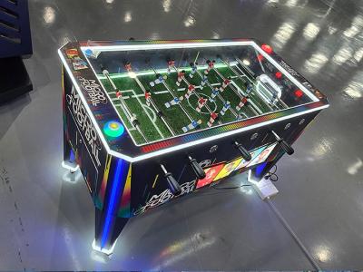 China Coin-Operated Table Football Arcade Machine 2-Player Commercial Foosball Soccer Table Premium Electronic Foosball Table Commercial Arcade Football Simulator for Amusement Centers for sale