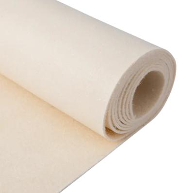 China PPS+PTFE Filter Media Roll With 550-650 G/M² Basis Weight 1.8-2.0 Mm Thickness for sale