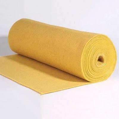 China Nomex Felt Filter Cloth Aramid Filter Media with Continuous Working Temperature 204℃ To 240℃ for Exceptional Thermostable Performance and Superior Wear Resistance for sale