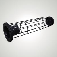 China Bolt On Clamp On Industrial Filter Cage 2mm To 6mm Wire Cylindrical / Conical Shape for sale