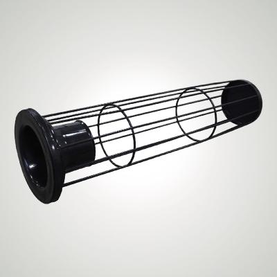 China Bolt On Clamp On Industrial Filter Cage 2mm To 6mm Wire Cylindrical / Conical Shape for sale