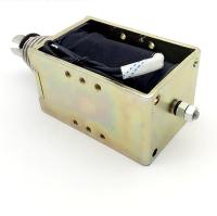 China U1578 Solenoid DC 24V 33W 15N Force 20mm Stroke Push Pull Solenoid for Sealing & Baling Computer Cutting Tape Cutting Machine for sale
