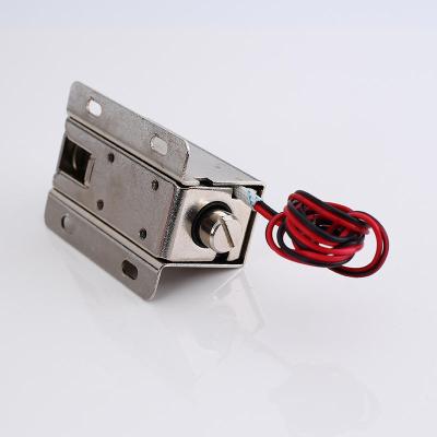 China Open Frame Electric Safety Cabinet Lock 12v DC Electrical Control Solenoid Express Parcel Locker Electromagnetic Lock 24v for sale