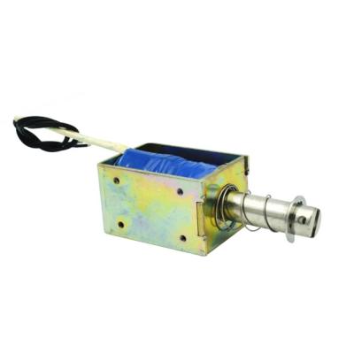 China U1668 Solenoid manufacturers customize open-frame solenoids. Stroke 45n Force Push Pull Solenoid for sale