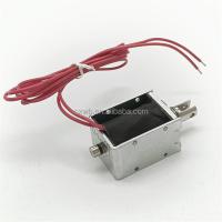 China Long stroke solenoid U1040 DC 12V 24V 6mm Stroke Push Pull Linear Solenoid for sale