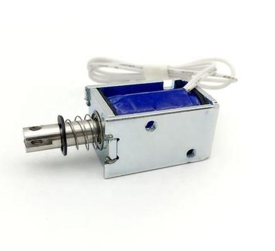 China U1253 Open Frame Solenoid 12mm Long Storke Push Pull Solenoid for sale