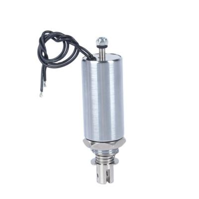 China Screw DC12V Tubular Push Solenoid For Breathing Apparatus for sale
