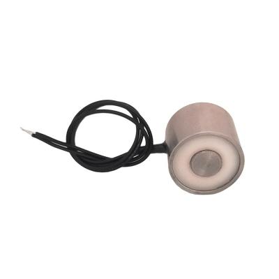 China Dia25*20mm DC 12V 24V Circular Sucker Solenoid for sale