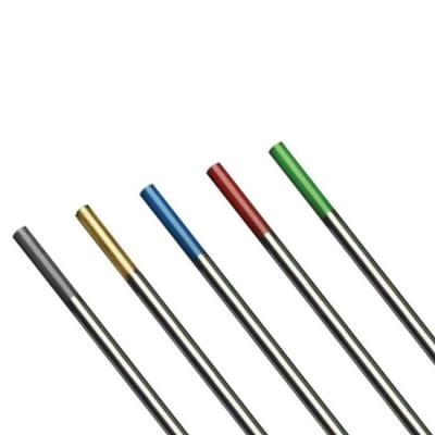 China WT20 WC20 TIG Welding Tungsten Electrode, Tungsten Rod & Tungsten Needle, Multi‑Color Polished Durable Tungsten Tips for Argon Arc Welding for sale
