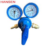China OEM Customized Oxygen Pressure Regulator for Welding, Dual Gauge Oxygen Gas Reducing Valve, Industrial Oxygen Cylinder Regulator,Oxygen Control Valve for sale