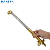 China G02/G03-200 Equal Pressure 3 Tube Cutting Torch , Full Brass Body Anti-Backfire Gas Cutting Gun, Oxy Acetylene Propane Manual Blowpipe for Metal Cutting Welding Industrial Use for sale