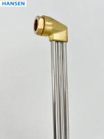 China G02/G03-200 Equal Pressure 3 Tube Cutting Torch , Full Brass Body Anti-Backfire Gas Cutting Gun, Oxy Acetylene Propane Manual Blowpipe for Metal Cutting Welding Industrial Use for sale