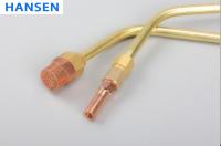 China Heavy-Duty Concentrated & Diffused Heating Torch  ，Propane Baking Gun ， Industrial Blowtorch  ，Gas Welding Torch for Metal Preheating, Brazing & Surface Treatment (0.8m-1.2m Copper Nozzle) for sale