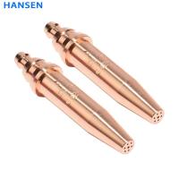 China G02 Isobaric Acetylene Cutting Nozzle ， Pure Red Copper Machine Use Cutting Tip , CNC Flame Cutter Torch Nozzle , Semi-Automatic Gas Cutting Machine CG1-30 Replacement Cutting Jet for sale