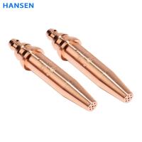 China G02 Isobaric Acetylene Cutting Nozzle ， Pure Red Copper Machine Use Cutting Tip , CNC Flame Cutter Torch Nozzle , Semi-Automatic Gas Cutting Machine CG1-30 Replacement Cutting Jet for sale