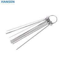 China Stainless Steel Welding Torch Tip Cleaner Needle Set ，DEM TC-1213 High Quality 13 in 1 Soldering Cutting Welding Accessory Torch Nozzle Tip Cleaner ，Gas Cutting Nozzle Jet Cleaning Needles for sale