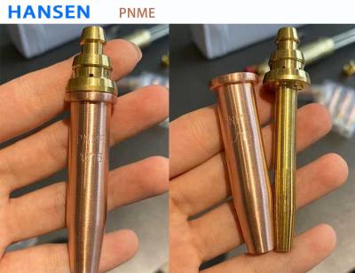 China PNME Cutting Nozzle ，Propane Gas Torch Tip ，Brass & Copper Flame Cutting Jet for CNC Machine ，PNME Split Type Cutting Nozzle, Equal Pressure Gas Cutting Tip, Separate Propane Acetylene Cutting Torch for sale