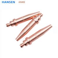 China ANME Acetylene Cutting Nozzle Tip , Copper Gas Torch Nozzle for Oxy-Acetylene Flame Cutting ，Equal Pressure Oxy Acetylene Cutting Nozzle , Machine Flame Cutter Torch Tip for sale