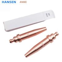 China ANME Acetylene Cutting Nozzle Tip , Copper Gas Torch Nozzle for Oxy-Acetylene Flame Cutting ，Equal Pressure Oxy Acetylene Cutting Nozzle , Machine Flame Cutter Torch Tip for sale