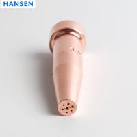 China 6290 Acetylene Cutting Tip , 6290 Straight Oxy-Acetylene Cutting Nozzle , Oxyfuel Acetylene Torch Tip , Copper Gas Cutting Head ,American Type Torch Tip for sale