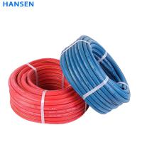 China Welding Hose ，Gas Welding Hose ，Industrial Grade Oxygen , Acetylene & Propane Rubber Hose , 8mm ID , 30m-50m Length , Cold-Resistant , Crack-Proof & Heat-Resistant , Customizable for sale