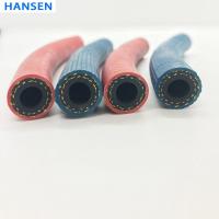 China Welding Hose ，Gas Welding Hose ，Industrial Grade Oxygen , Acetylene & Propane Rubber Hose , 8mm ID , 30m-50m Length , Cold-Resistant , Crack-Proof & Heat-Resistant , Customizable for sale