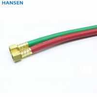 China Acetylene Hose ，Dual Color Rubber Industrial Gas Hose for Torch ,Oxygen Acetylene Welding Hose ，twin Welding Hose ，welding gas hous for sale