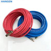 China Steel Wire Reinforced Welding Gas Hose, High Pressure Explosion-proof Rubber Oxygen Acetylene Twin Hose, Aging Resistant Cutting Torch Gas Pipe for Industrial Welding & Cutting for sale