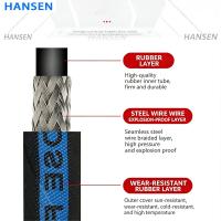 China Steel Wire Reinforced Welding Gas Hose, High Pressure Explosion-proof Rubber Oxygen Acetylene Twin Hose, Aging Resistant Cutting Torch Gas Pipe for Industrial Welding & Cutting for sale